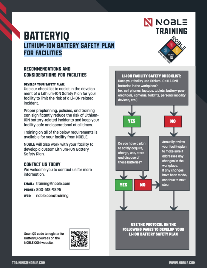 NOBLE Battery Response Training