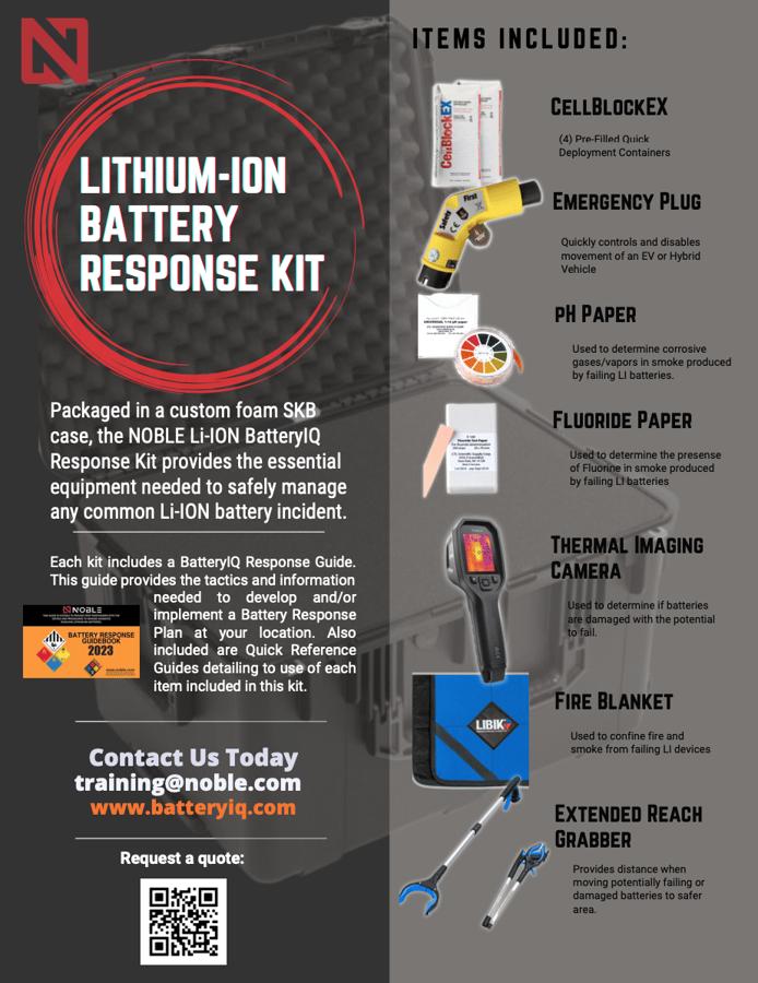 NOBLE Battery Response Training